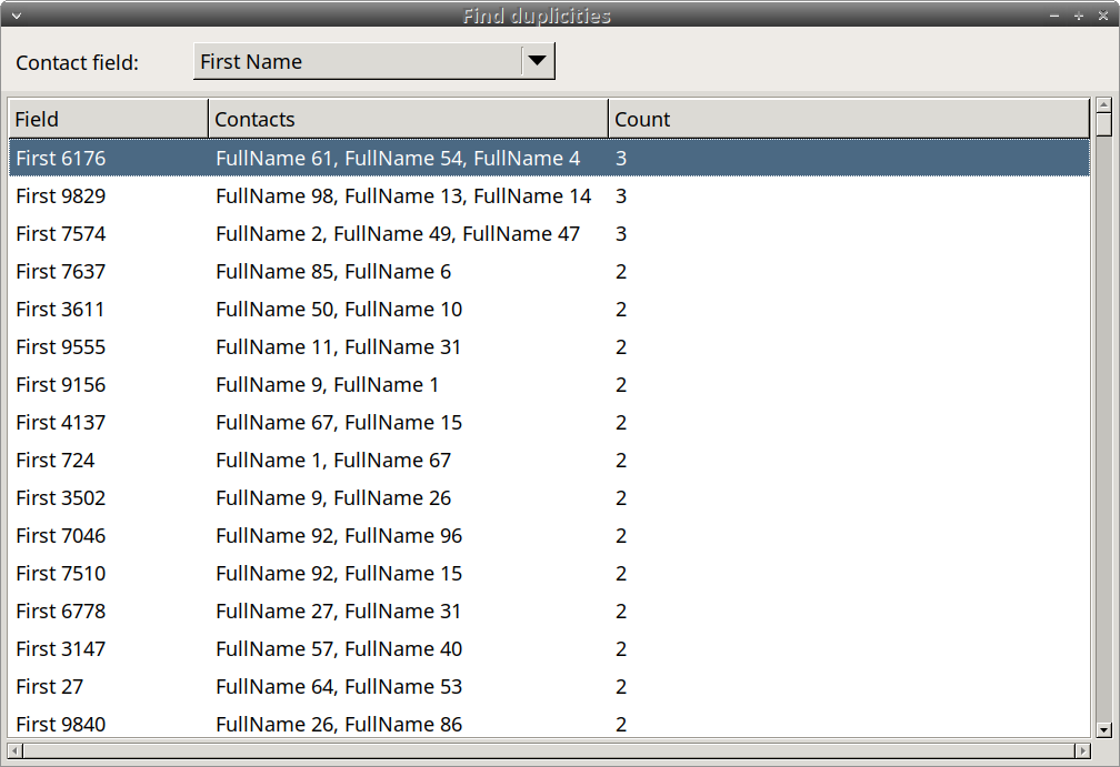 ScreenShots – vCard Studio